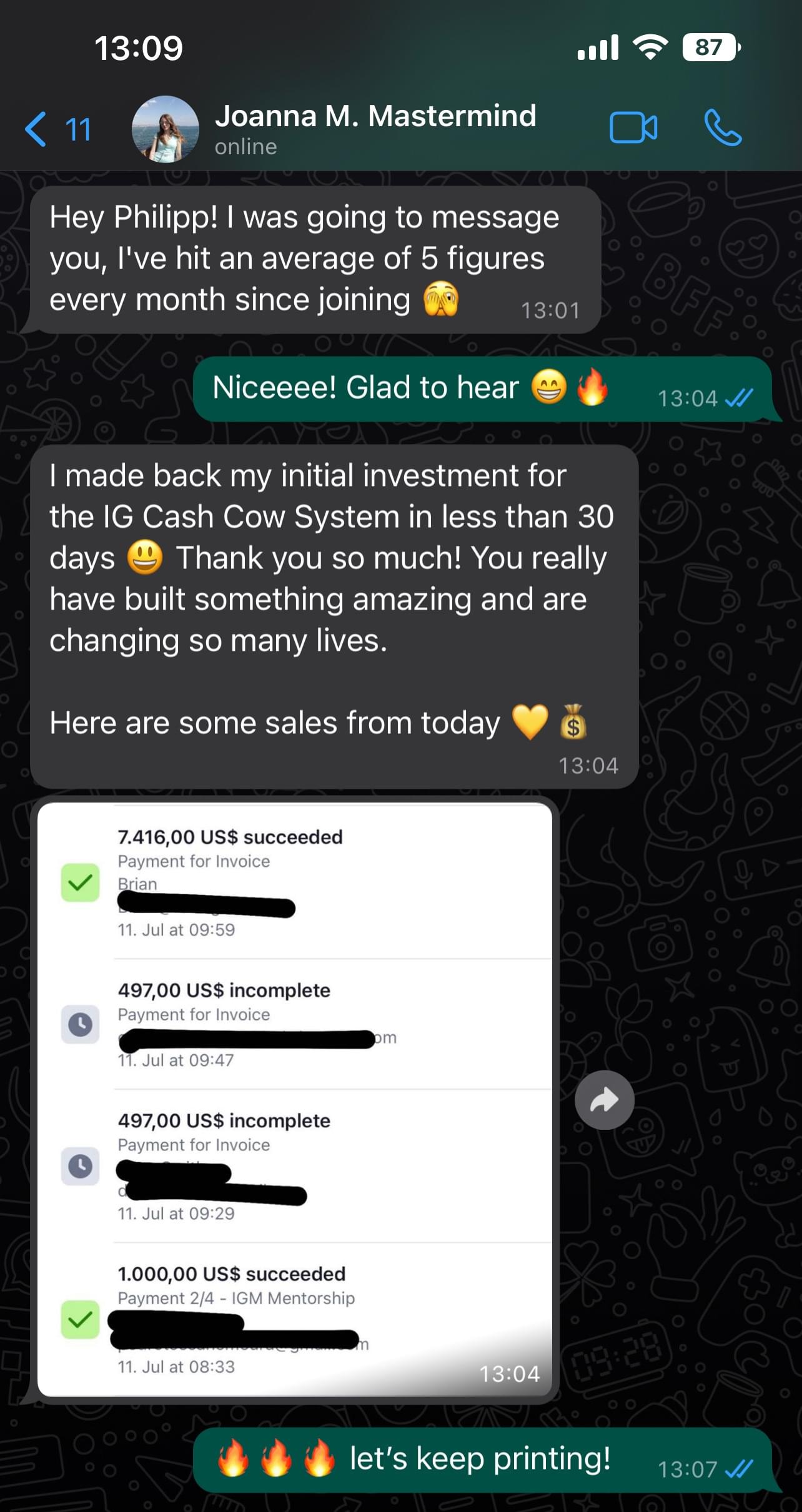 IG Cash Cow System